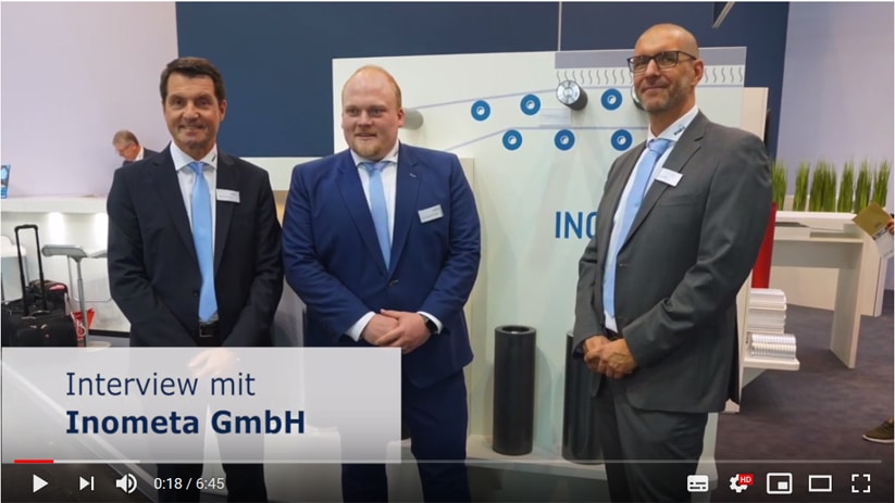Inometa – Walzen, Sleeves und Rohre in Leichtbauweise | Flexo+Tief-Druck