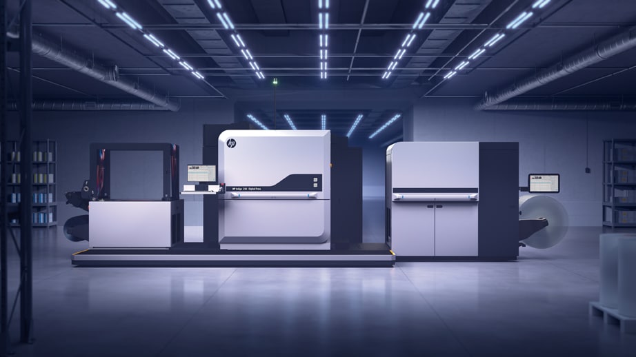 HP Indigo-Digitaldruckmaschinen der neusten Generation | Flexo+Tief-Druck