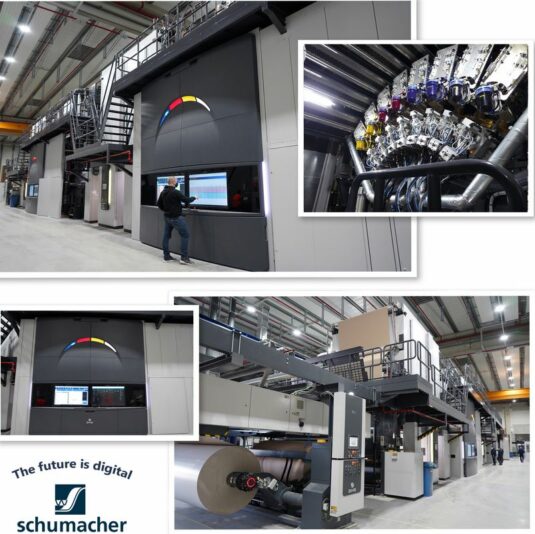 Digitaldruckmaschine verändert bisherige Prozessfolge | Flexo+Tief-Druck