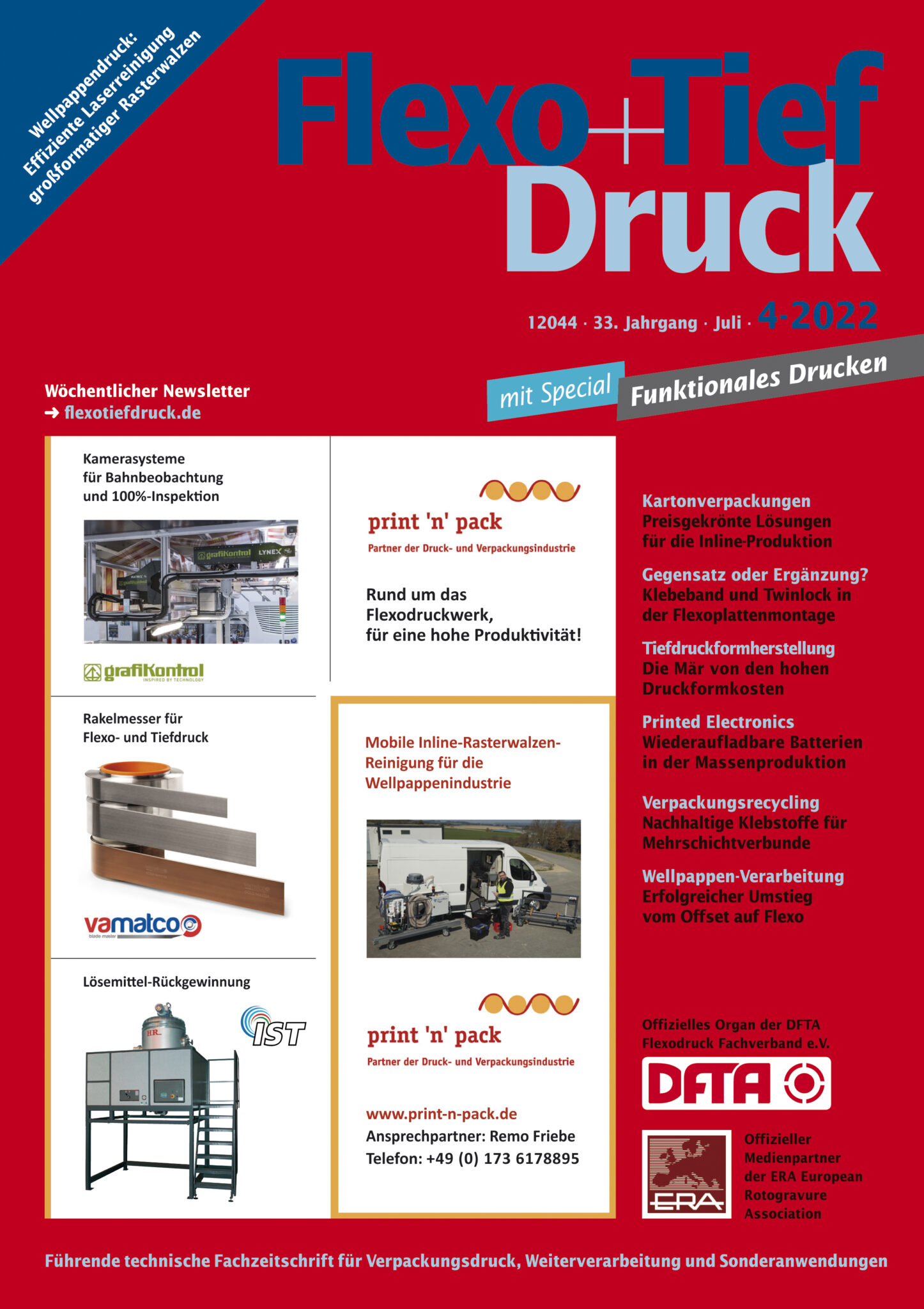 Das Fachportal für den Verpackungsdruck | Flexo+Tief-Druck
