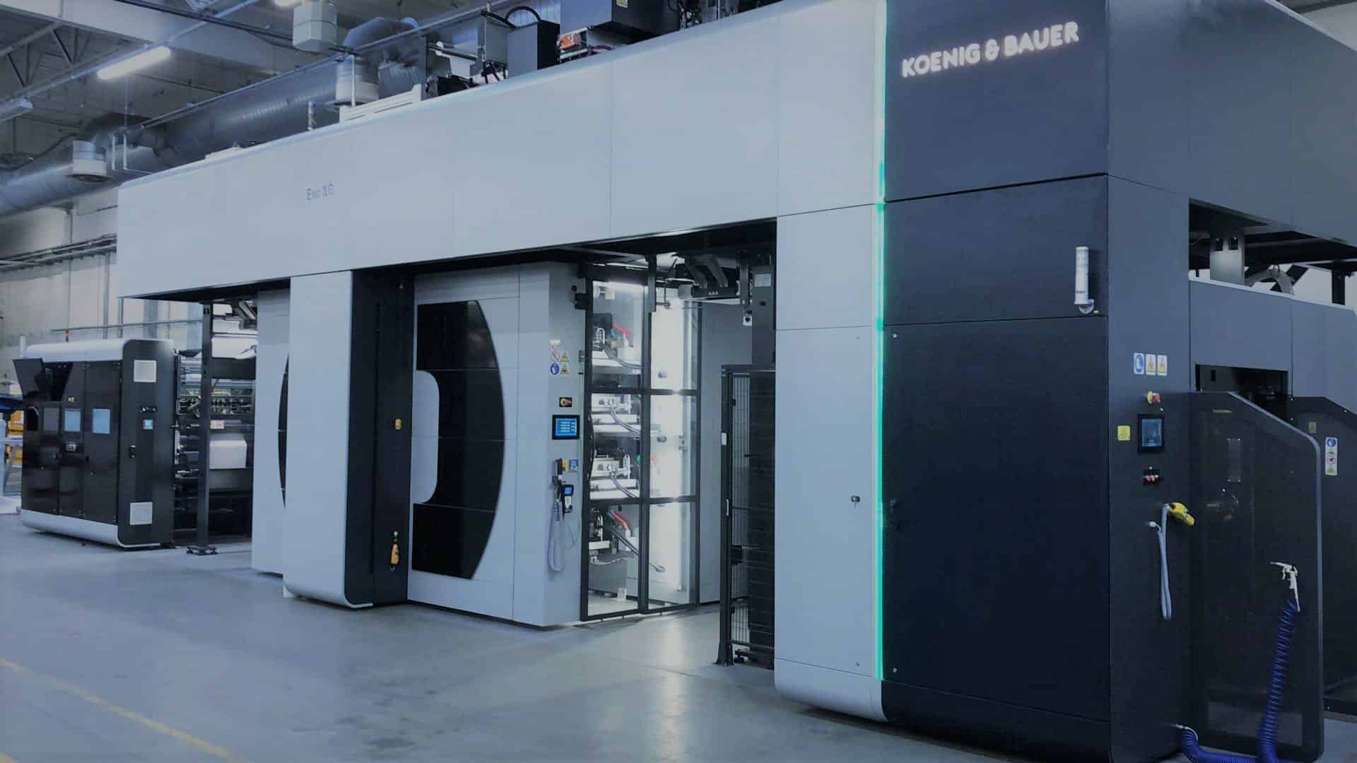 Weltweiter Erfolg mit Zentralzylinder-Flexodruckmaschinen | Flexo+Tief ...