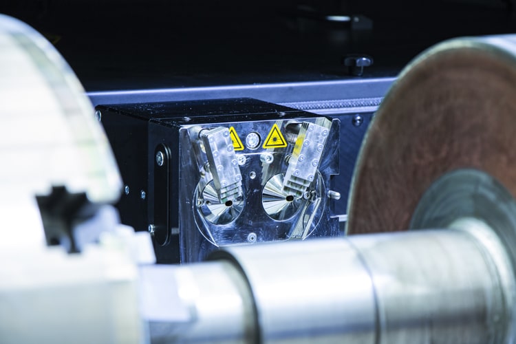 High performance laser processing of most precise anilox rollers ...