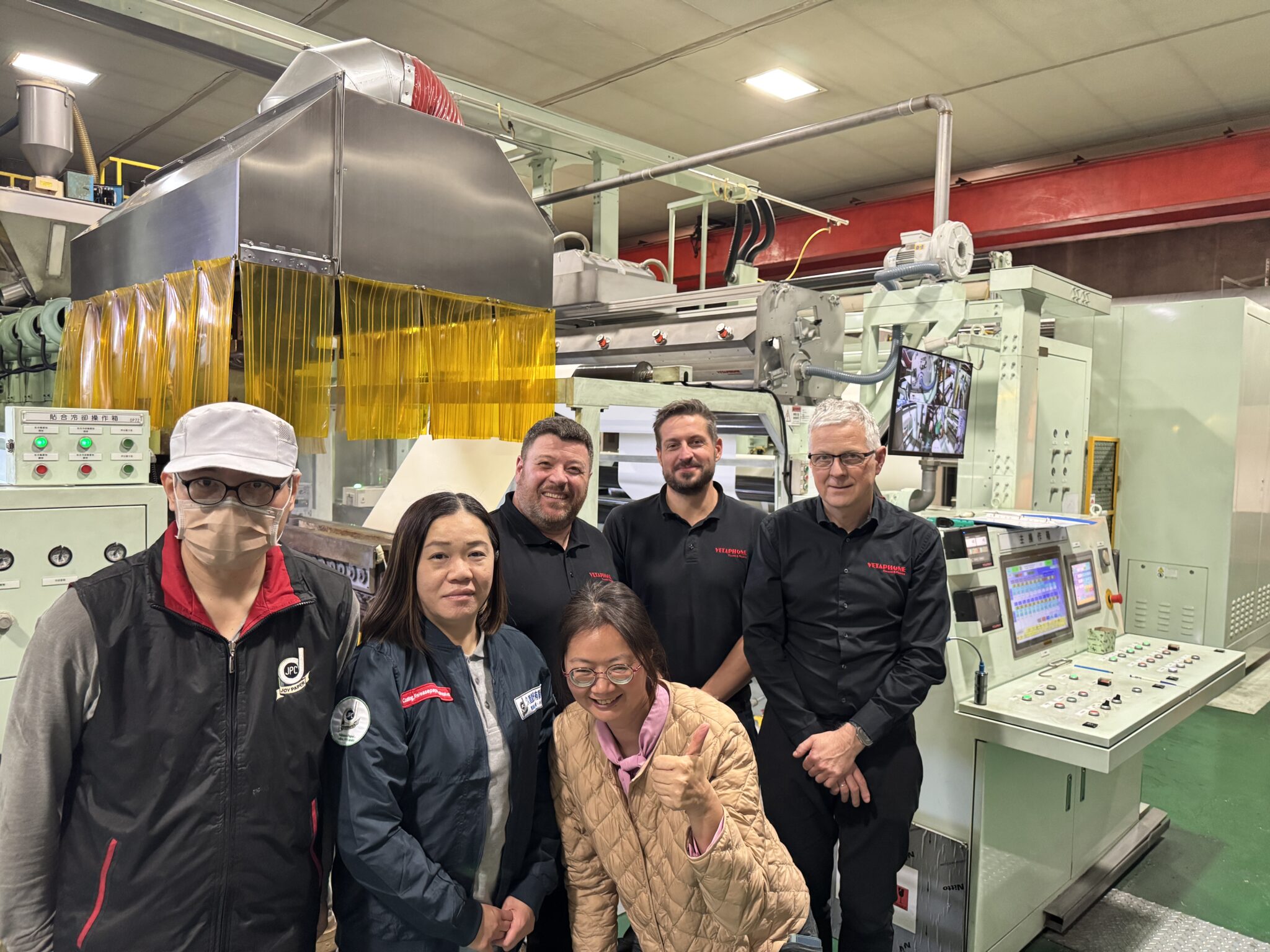 Joy Paper chooses Vetaphone corona | Flexo+Tief-Druck